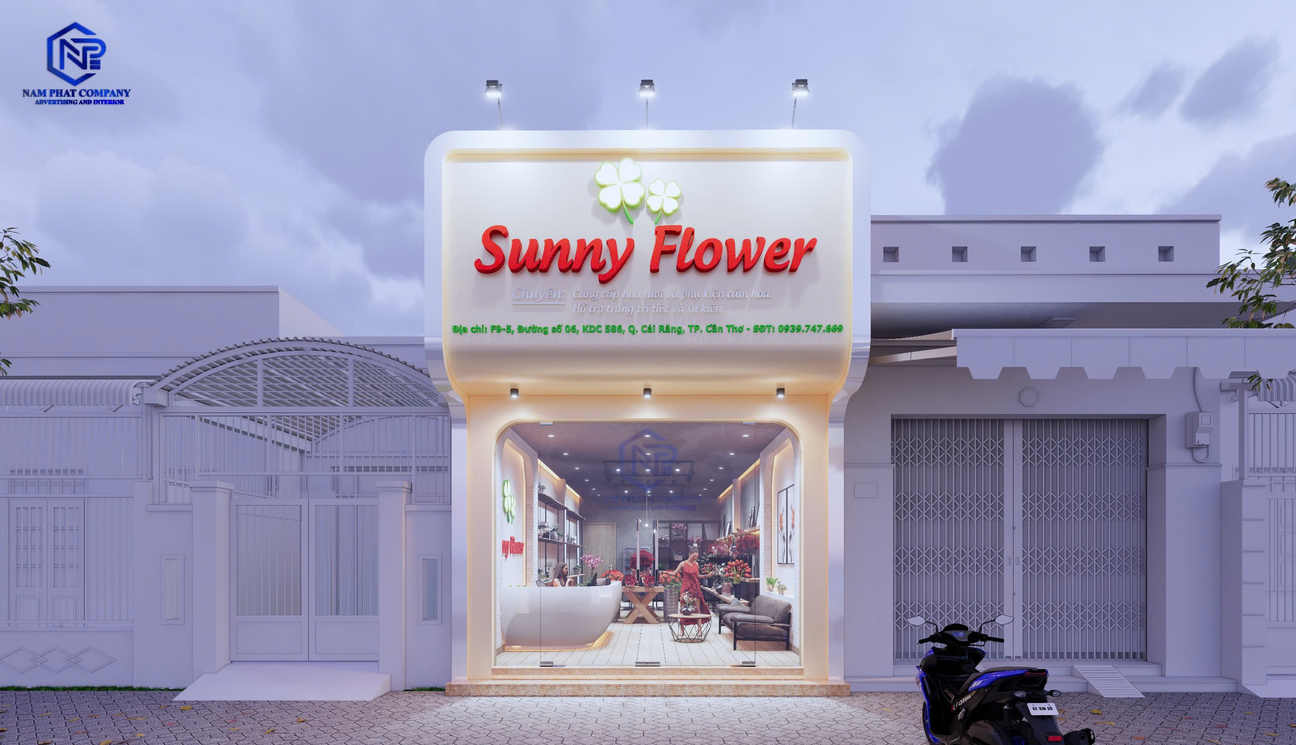 Thiết kế xây dựng shop hoa trọn gói Cần Thơ – Sunny Flower – Xây dựng ...