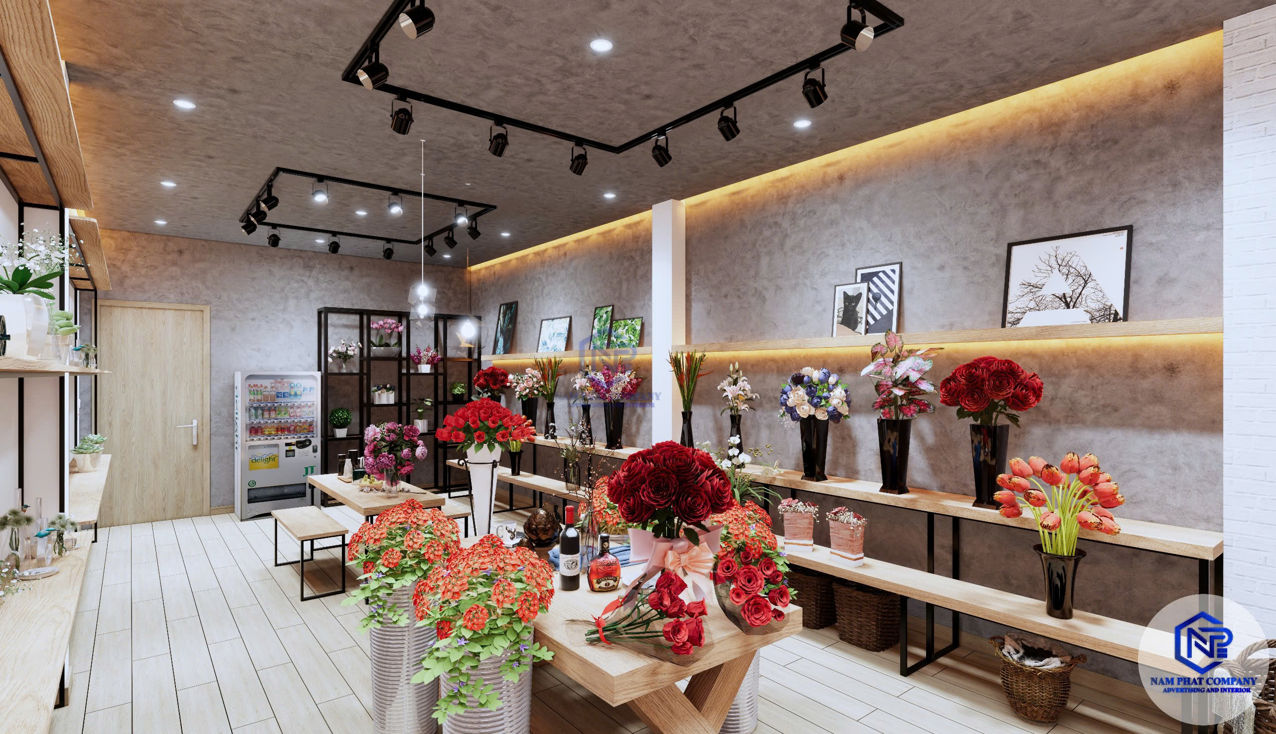 Thiết kế xây dựng shop hoa trọn gói Cần Thơ – Sunny Flower – Xây dựng ...